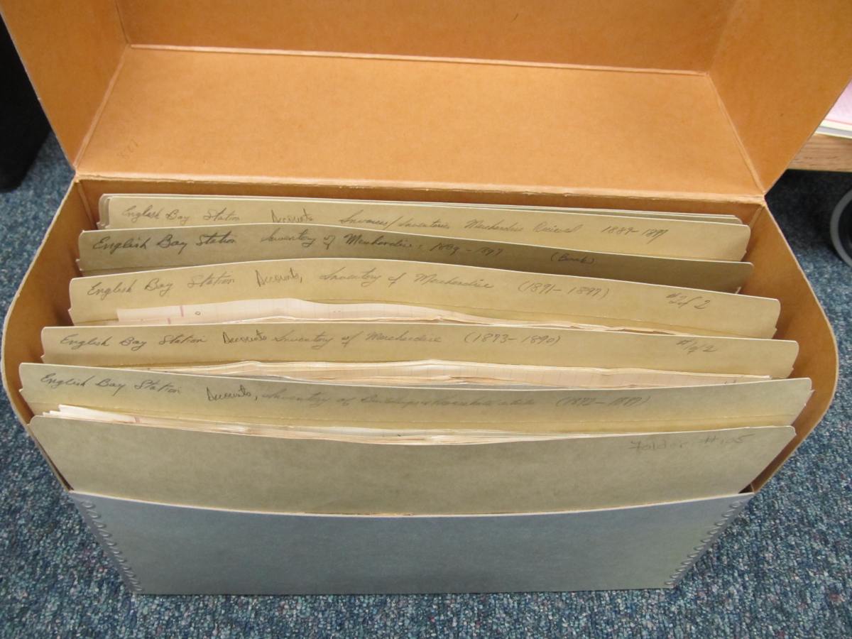 List of Document and Digital Sources I deposited at the Nanwalek ...